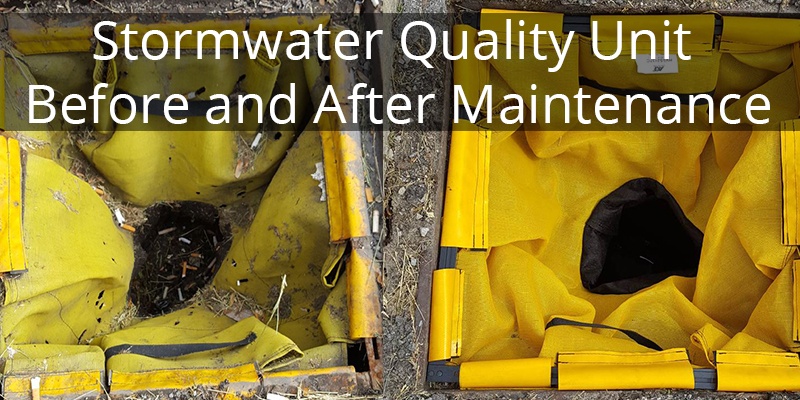 Improve Water Quality—Install and Maintain Stormwater Quality Units