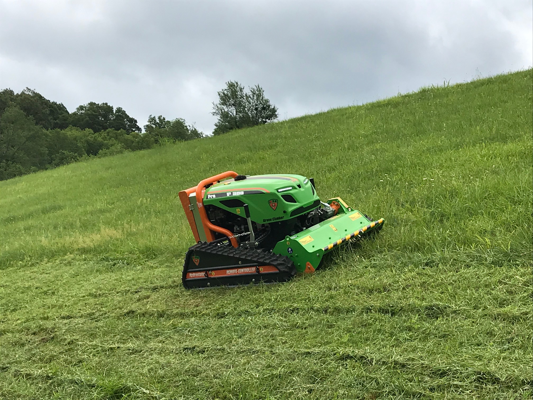 Klausing Group Offers Safe Slope Mowing Service